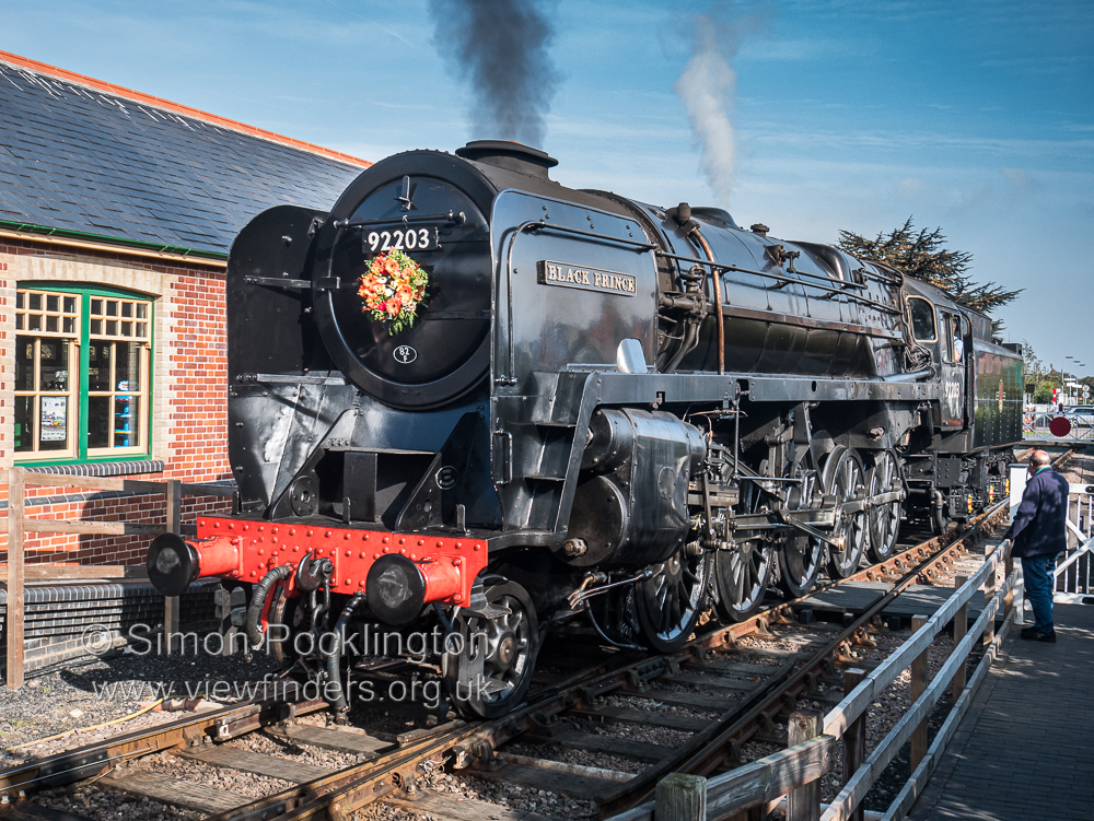 9F Heavy Goods Loco Black Prince - Photography & Creative Writing