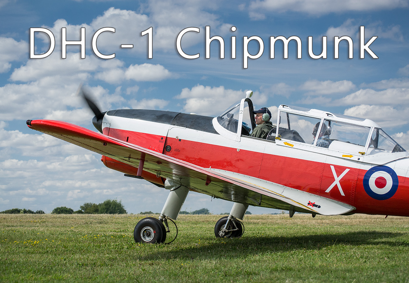 de Havilland Canada DHC-1 Chipmunk - Photography & Creative Writing